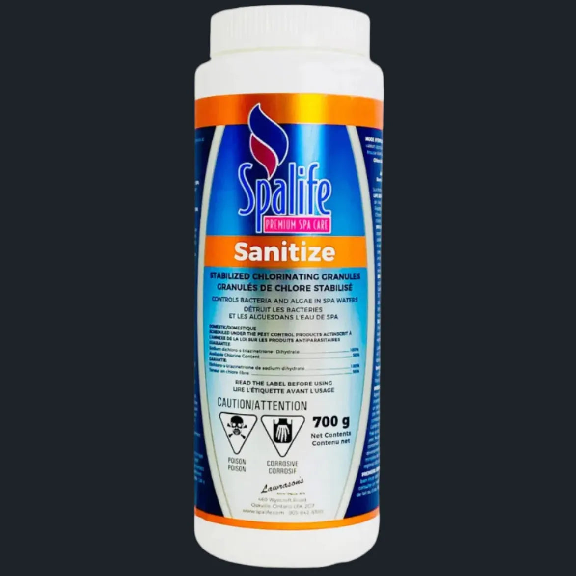Spa Life Sanitize / Aqua Granular Chlorine – LA Pool & Spas
